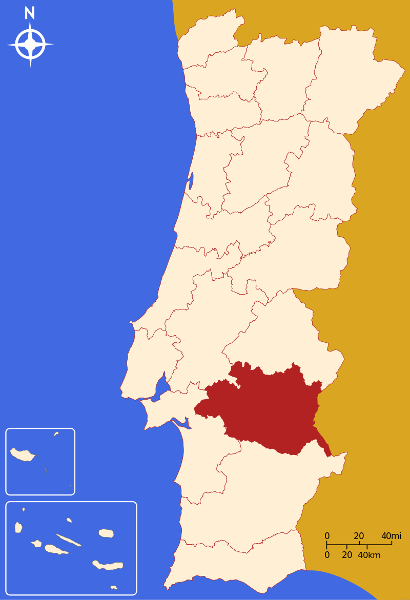 Concelhos de Évora Portugal