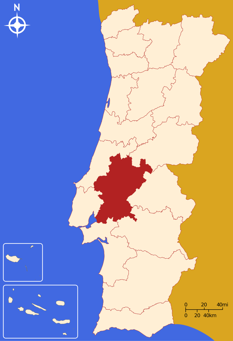 Concelhos de Santarém Portugal